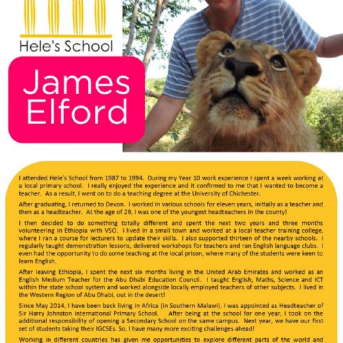 Hele's School - Alumni Profiles