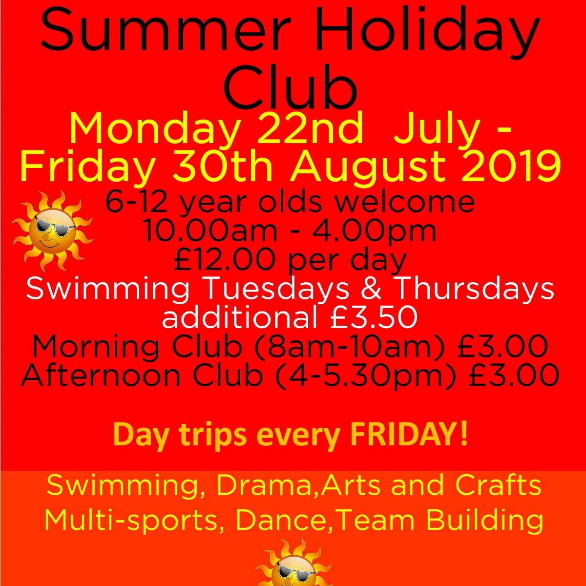 Hele's School - Summer Holiday Club!